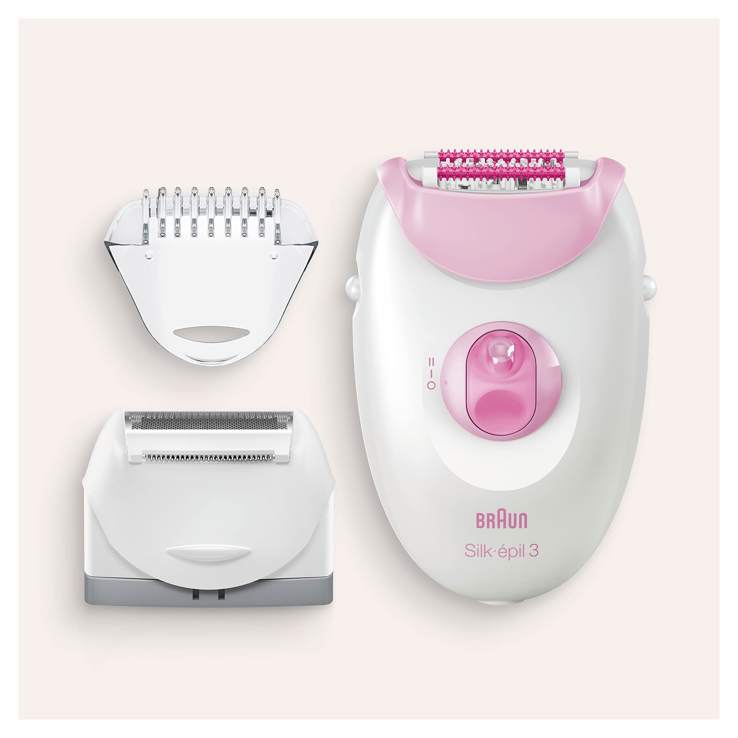 Braun Silk-Epil 3270 Epilator with 3 Extras – Discount Store
