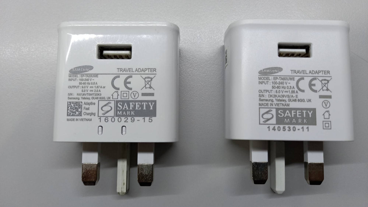 Spotting the Differences: Real vs. Fake Samsung Chargers – DiscountStore