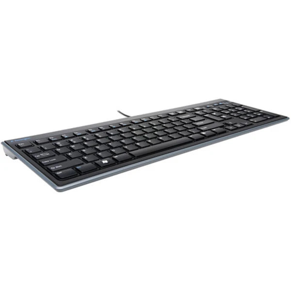 Kensington Slim Type Wired Keyboard (K72357USA) - Black – DiscountStore