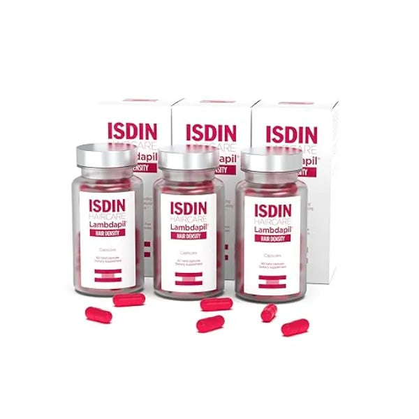 ISDIN Lambdapil Hair Density Capsules Hair Thickening Vitamin Capsules ...