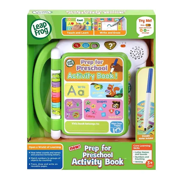 VTech LeapFrog Prep For Preschool Activity Book – DiscountStore