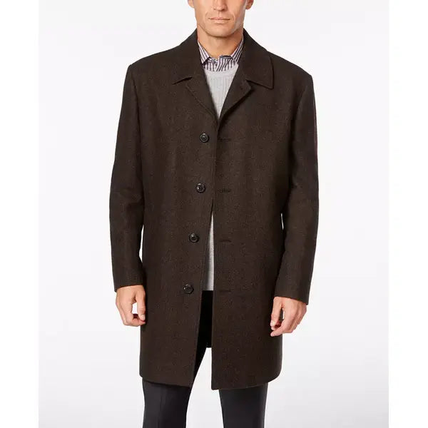 Coventry Wool-Blend Overcoat – DiscountStore