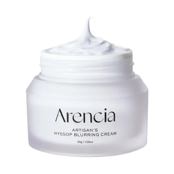 ARENCIA Hyssop Blurring Cream, Intense Collagen Face Moisturizer & Nig ...