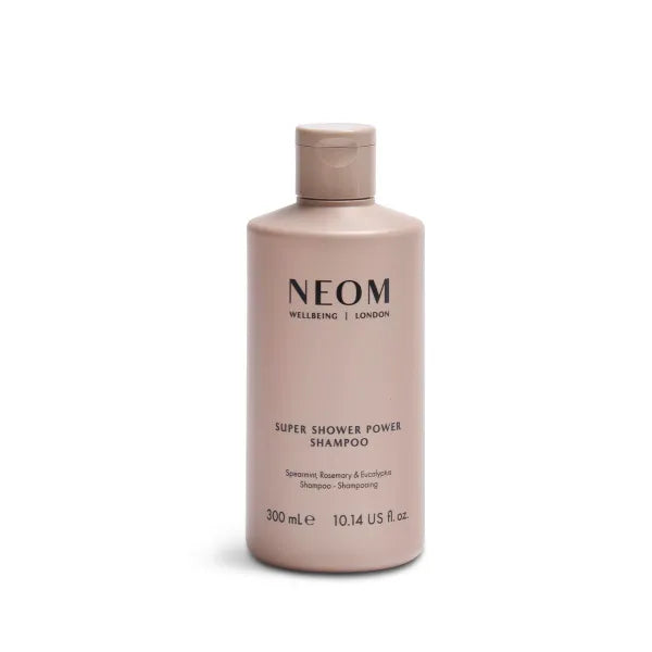 NEOM Super Shower Power Natural Shampoo, 300ml | Purifying Cleanser ...
