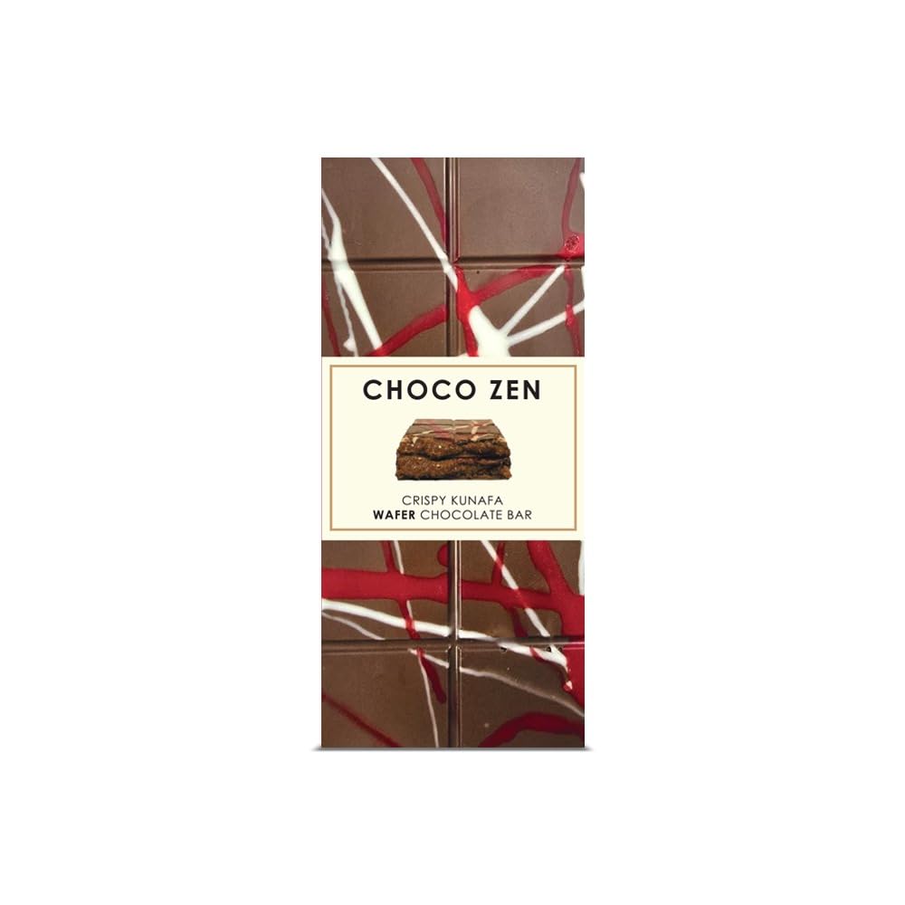 Choco Zen Premium Dubai Wafer Milk Chocolate Bar - 190g, Luxury Desser – DiscountStore