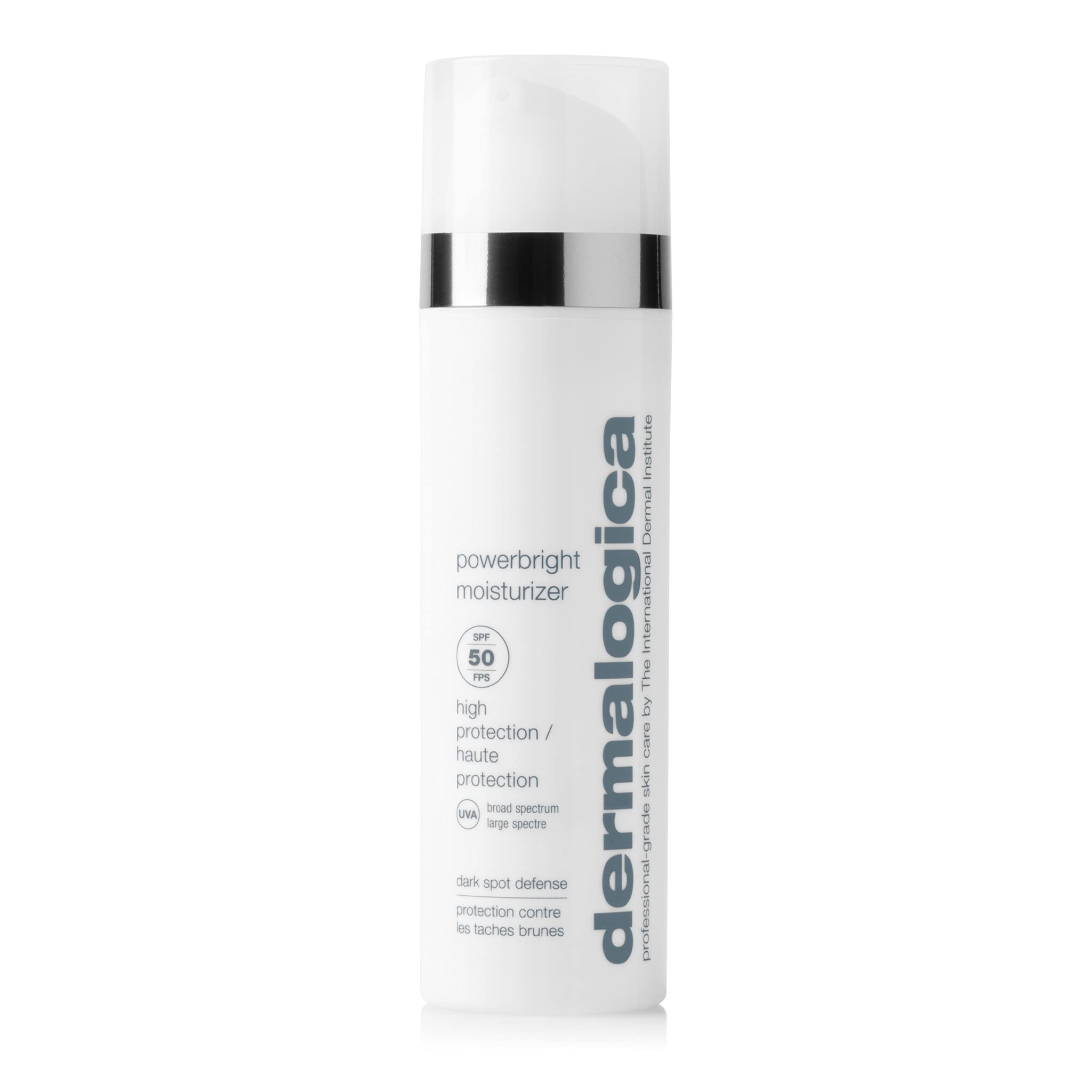 Dermalogica Powerbright Moisturizer SPF 50 Facial Sunscreen, Shields S ...