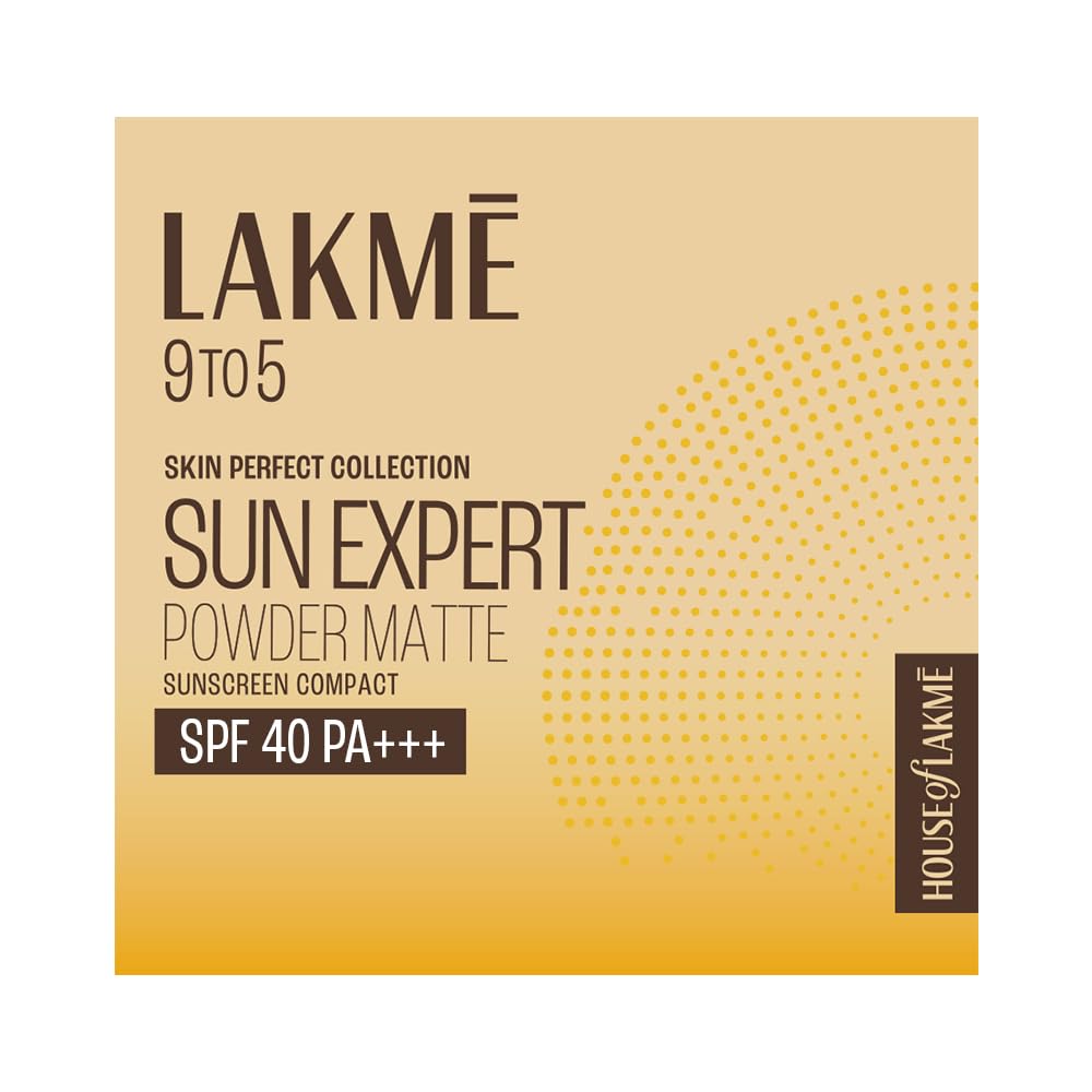 Lakme Expert Ultra Matte Compact Foundation SPF 40 PA+++, 7g ...