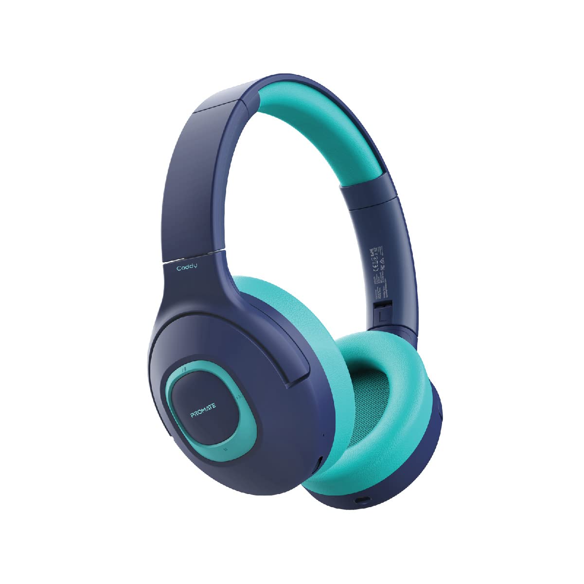 Promate Wireless Headphones for Kids, High-Fidelity Foldable Wired/Wir ...