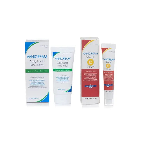 Vanicream Daily Facial Moisturizer - 3 fl oz & Vitamin C Serum For Sen ...