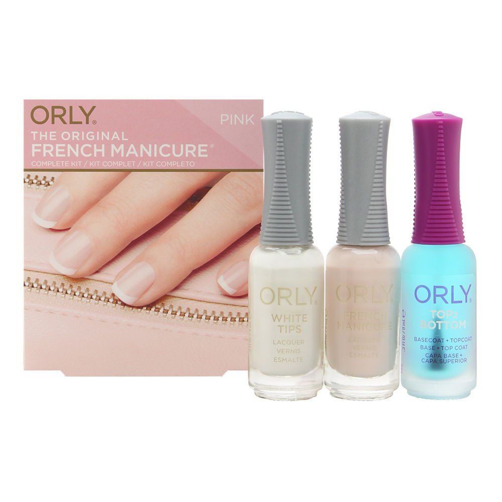 Orly French Manicure Kit, Pink – DiscountStore