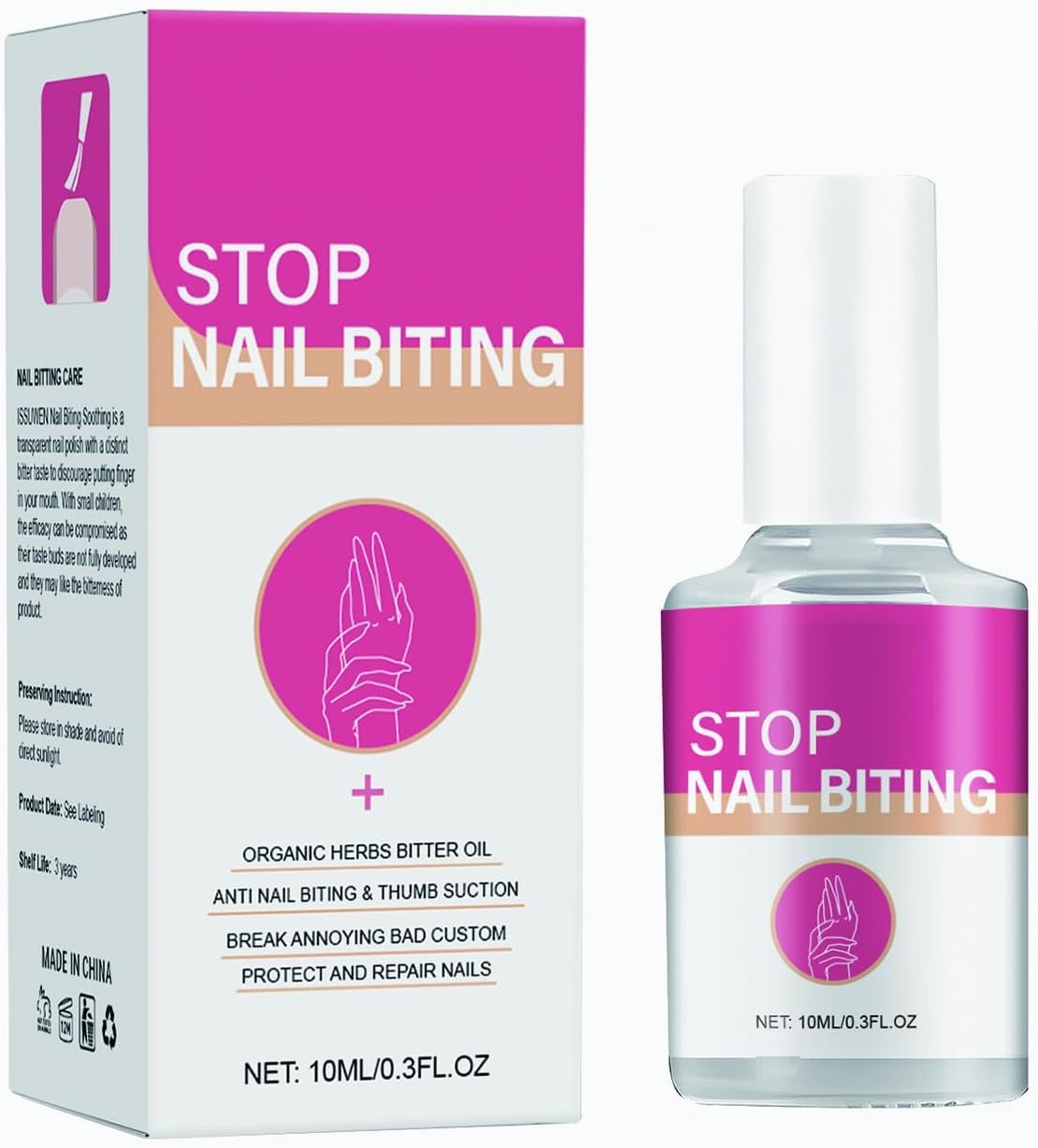 Nail biting solution store