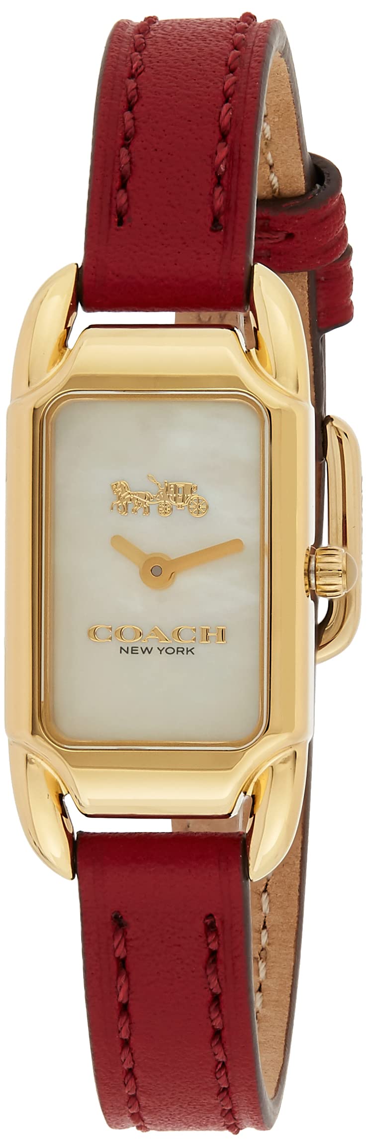 Coach CADIE Women's Watch, Analog-Red / Silver – Discount Store