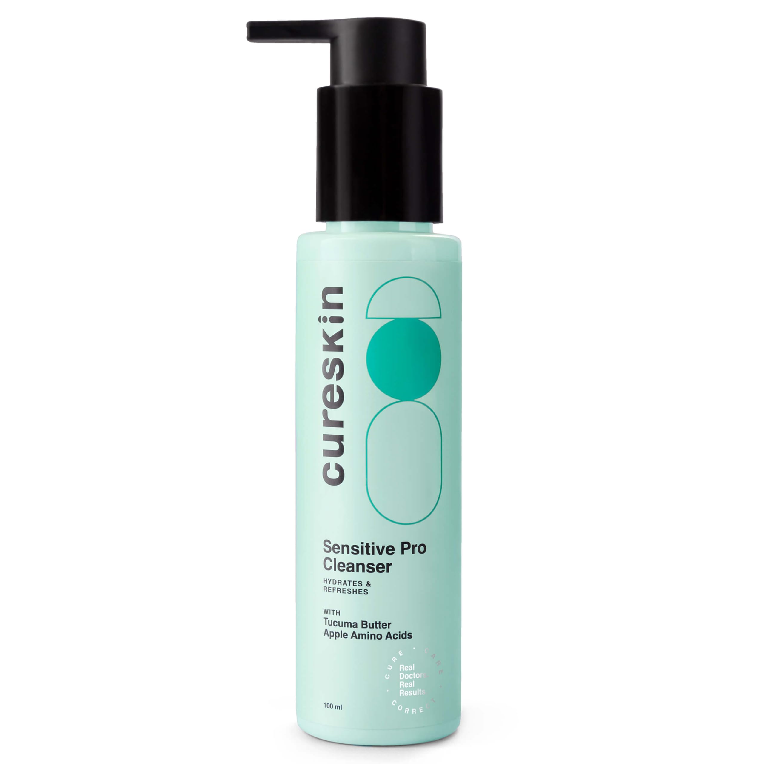 Cure Skin Sensitive Pro Cleanser with Tucuma Butter and Apple Extracts ...