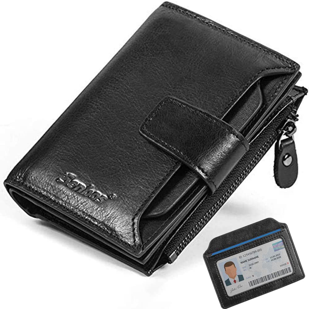 Senbos Mens Wallet - Black – DiscountStore