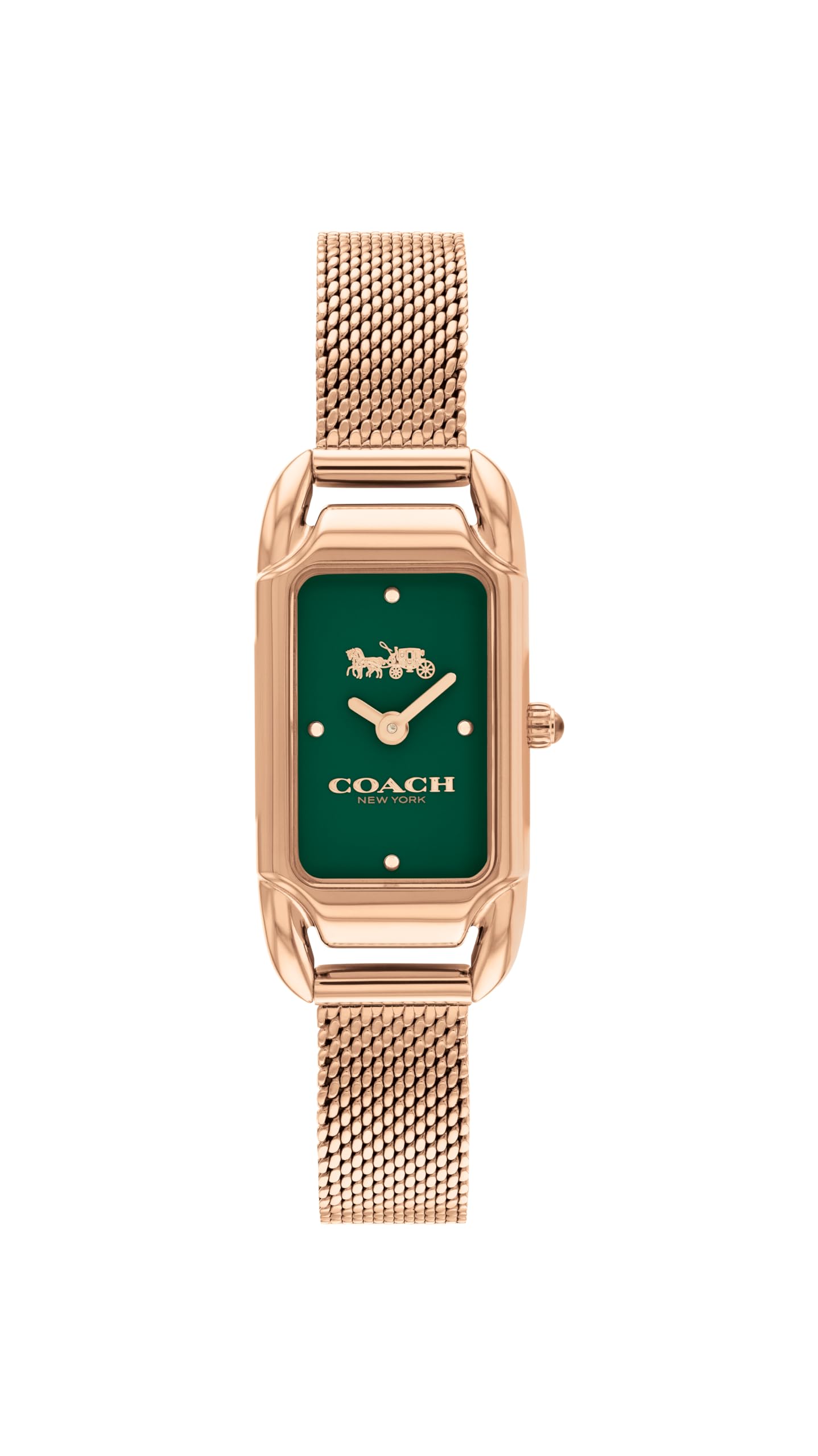 Coach CADIE Women's Watch, Analog-Gold / Green – Discount Store