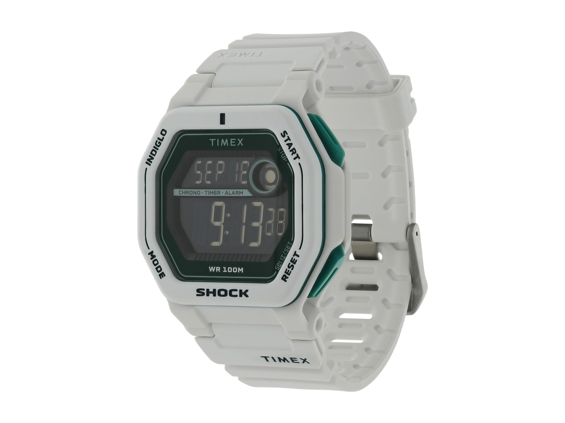 Timex Men's Command Encounter 45mm Watch - White/Digital – DiscountStore