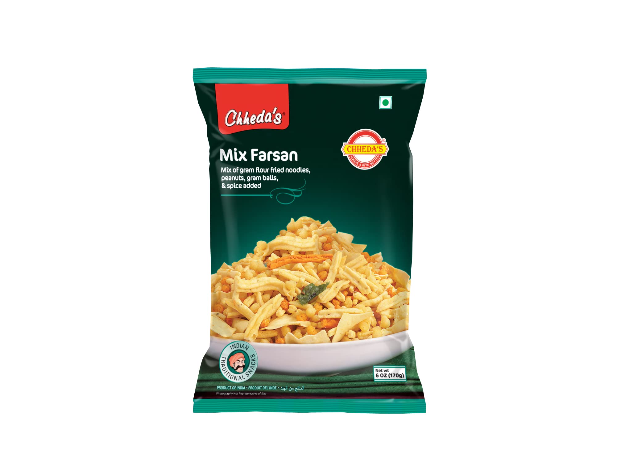 Chheda's Mix Farsan | Authentic Namkeen Snacks - 170gm – DiscountStore