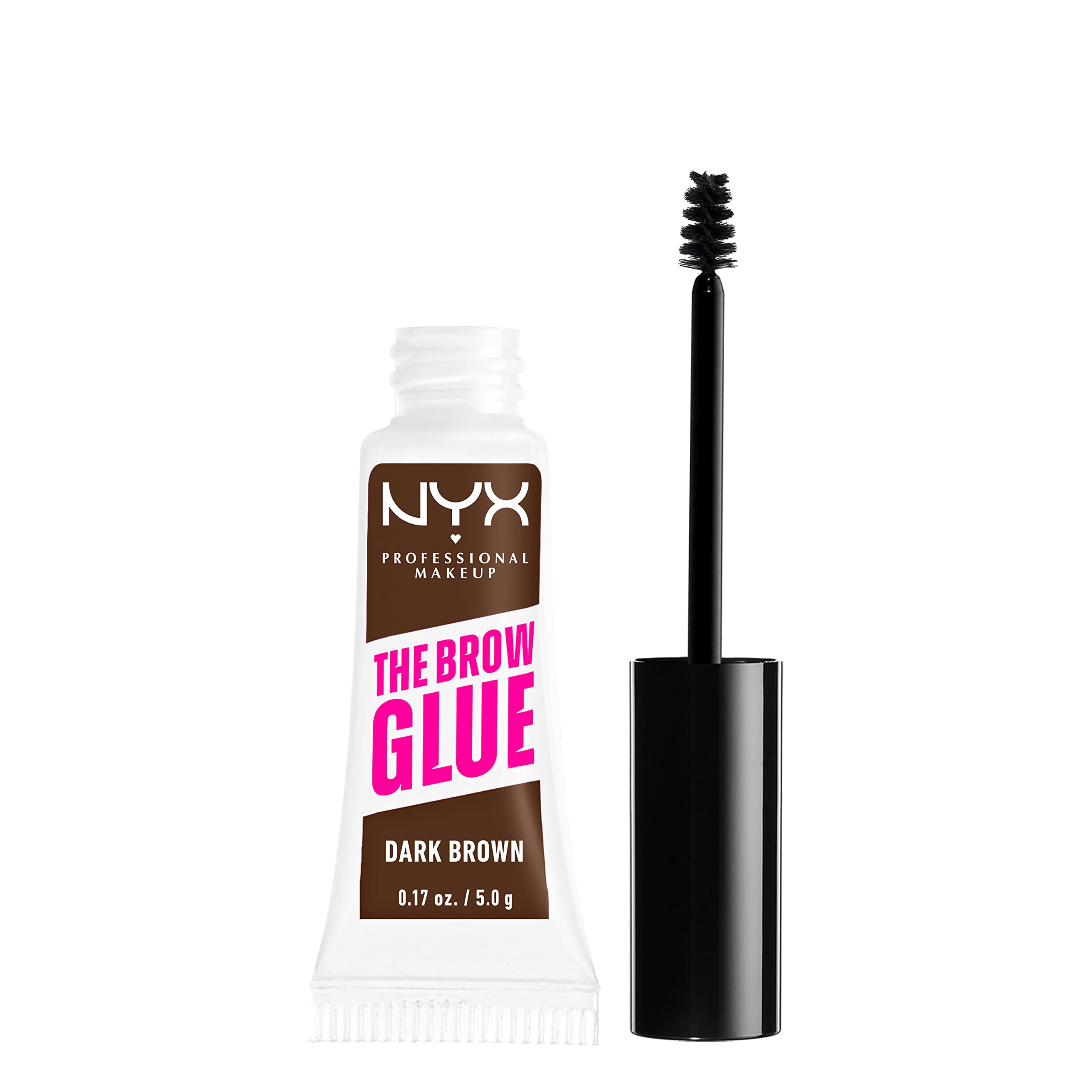NYX PROFESSIONAL MAKEUP | THE BROW GLUE INSTANT BROW STYLER - DARK BRO ...