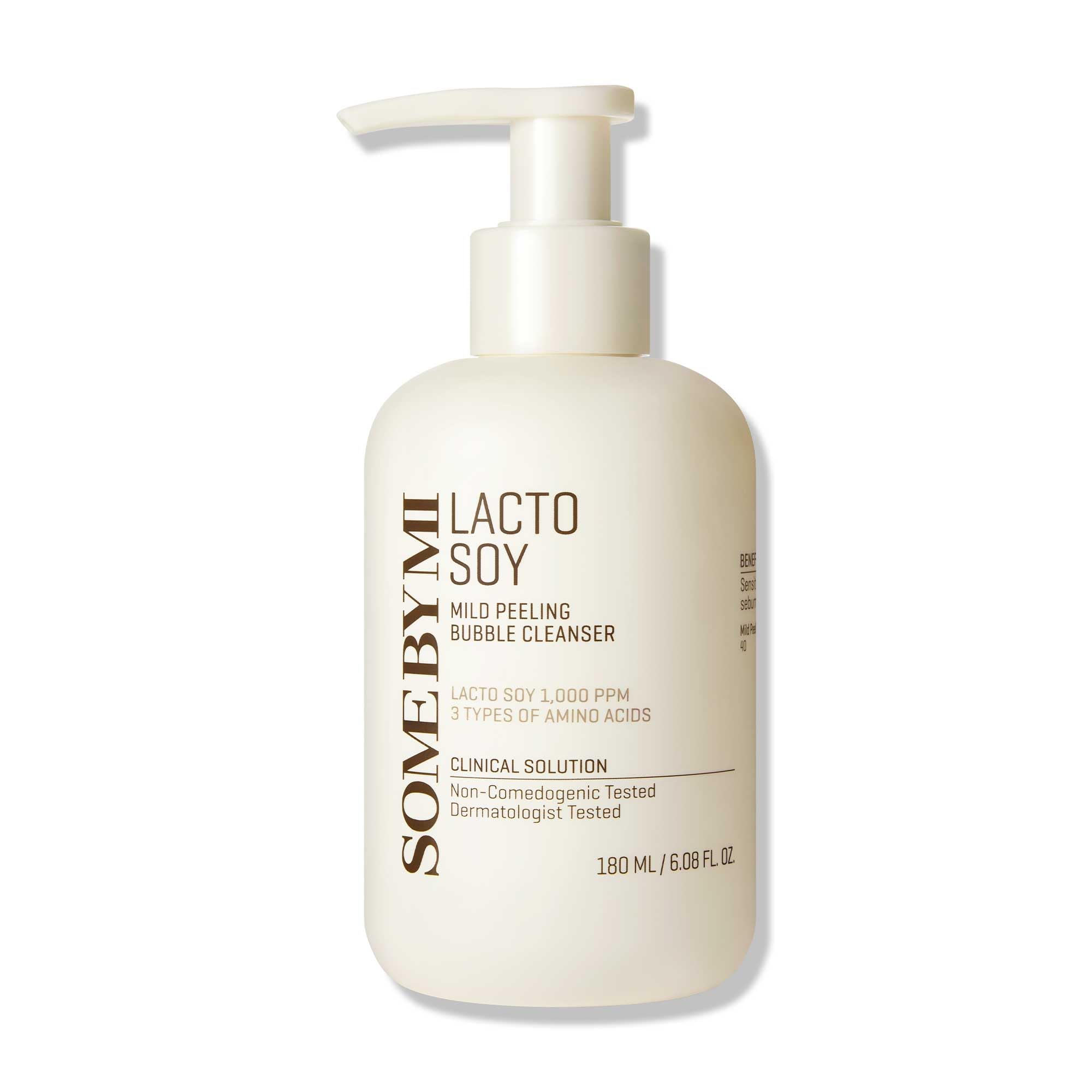Some By Mi Lacto Soy Mild Bubble Peeling Cleanser | 180ml | Helps Rest ...