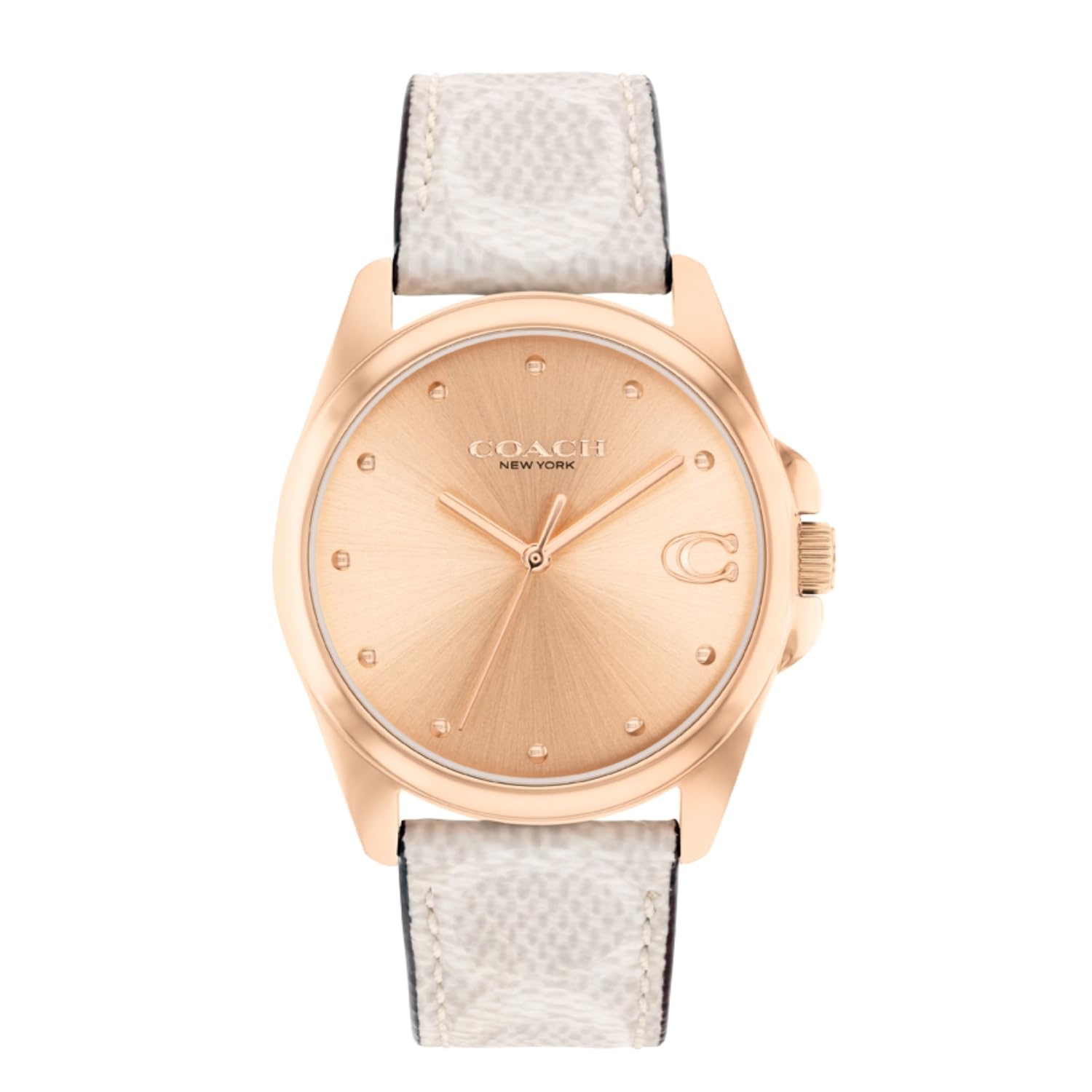 Coach GREYSON Men's Watch, Analog-Rose Gold / Grey – DiscountStore