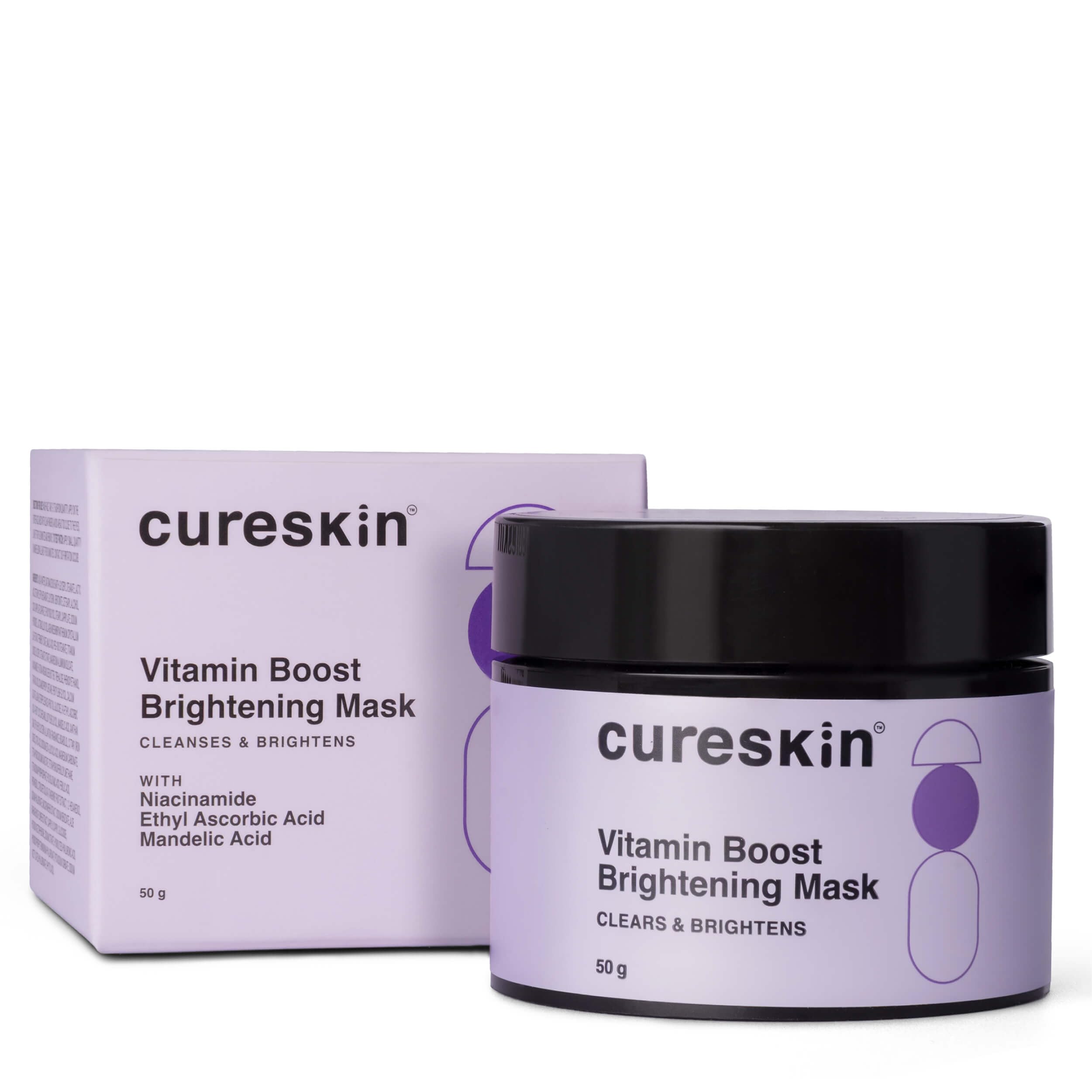 Cure Skin Vitamin Post-D-Tan Face Mask for Glowing Skin | D-Tan Tan Re ...