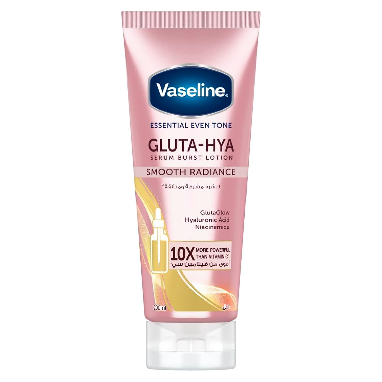 Vaseline Essential Even Tone Body Lotion Smooth Radiance, Gluta-Hya Se ...