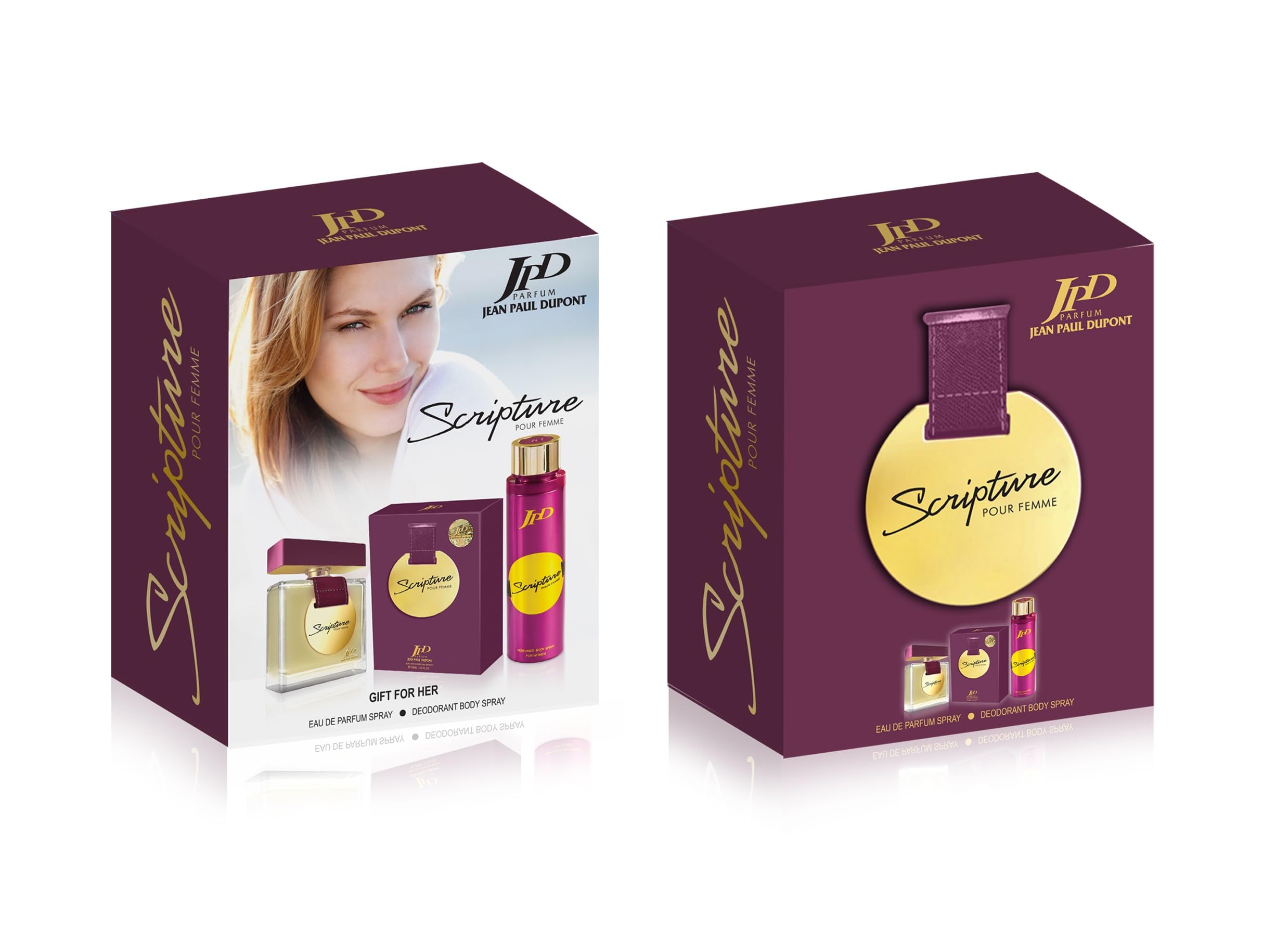 Jean Paul Dupont JPD PARFUM Scripture Perfume Gift Set for Women (Eau ...