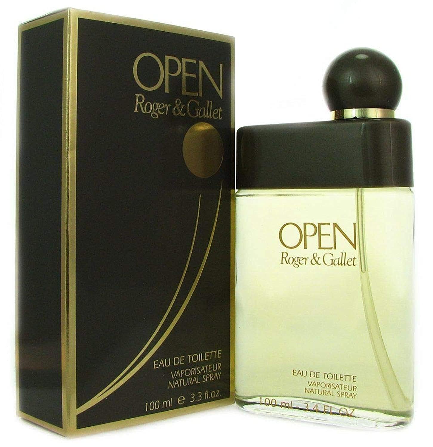 Roger & Gallet Open Natural Spray for Men (100 ml, Eau De Toilette ...