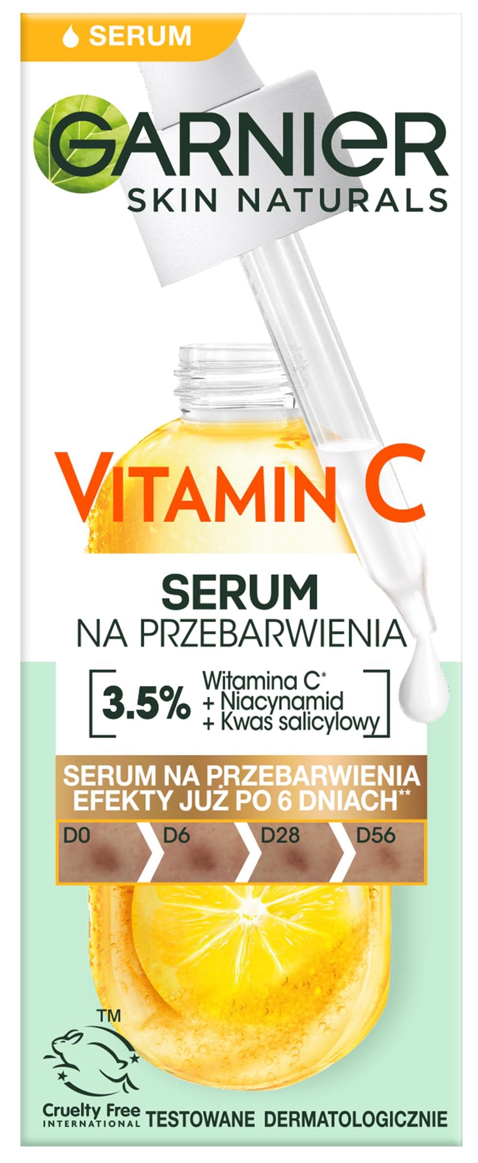 Garnier Vitamin C Bleaching Serum with Vitamin C, Niacinamide & Salicy ...