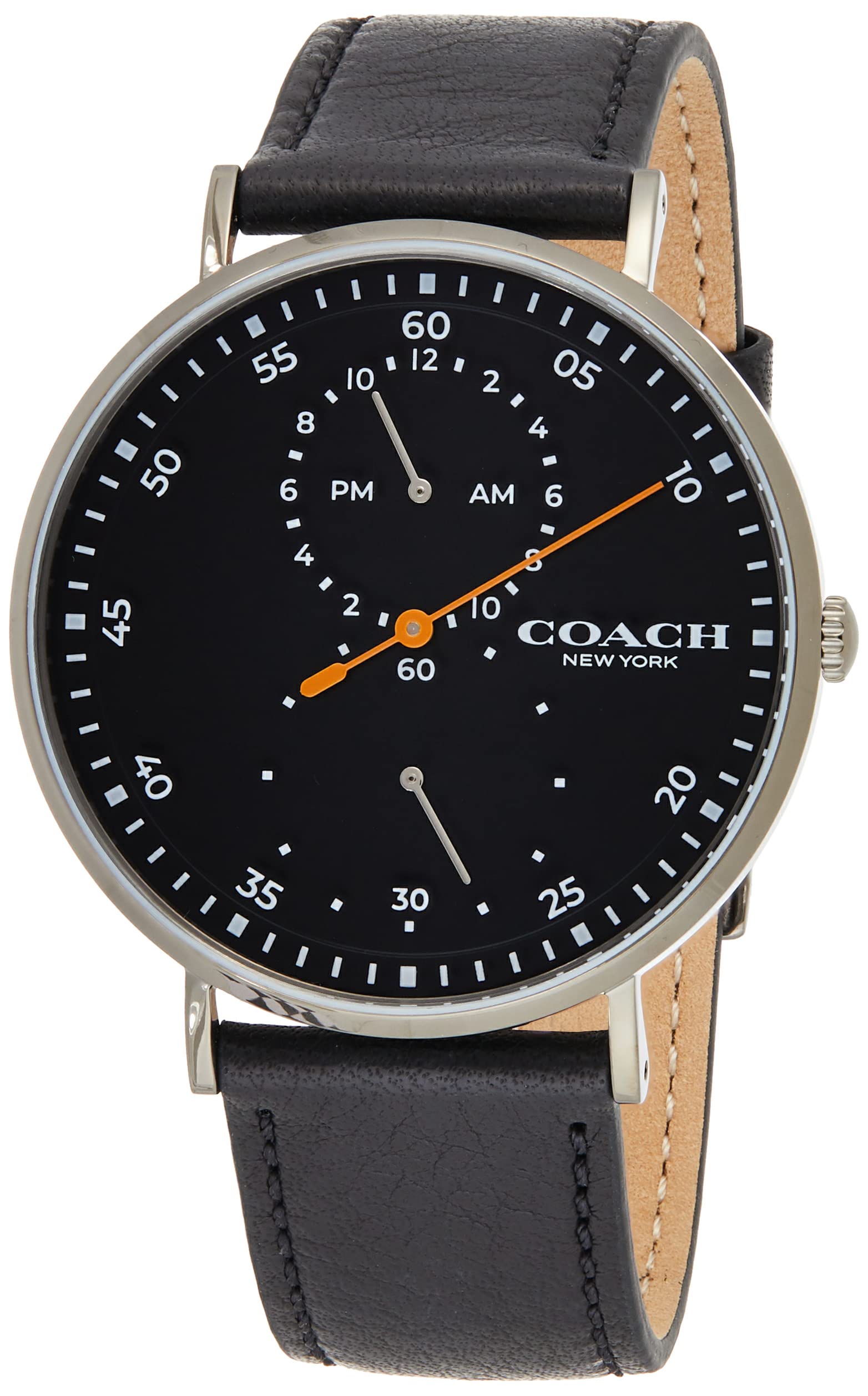 Coach CHARLES Men's Watch, Analog - Black – DiscountStore