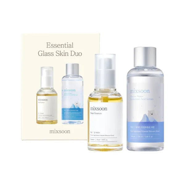 mixsoon Essential Glass Skin Duo Set moisturizer korean skin care(Bean ...