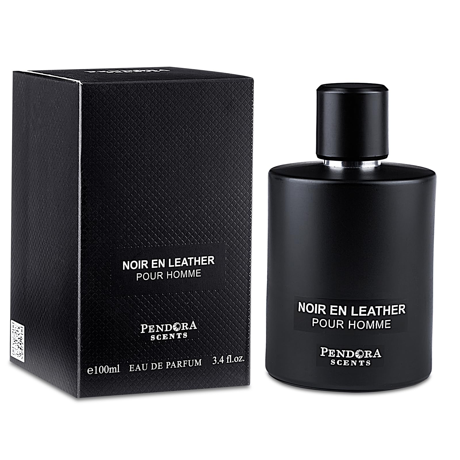 Pandora Scents Noir Leather Pour Homme Liquid Perfume for Men, 100ml ...