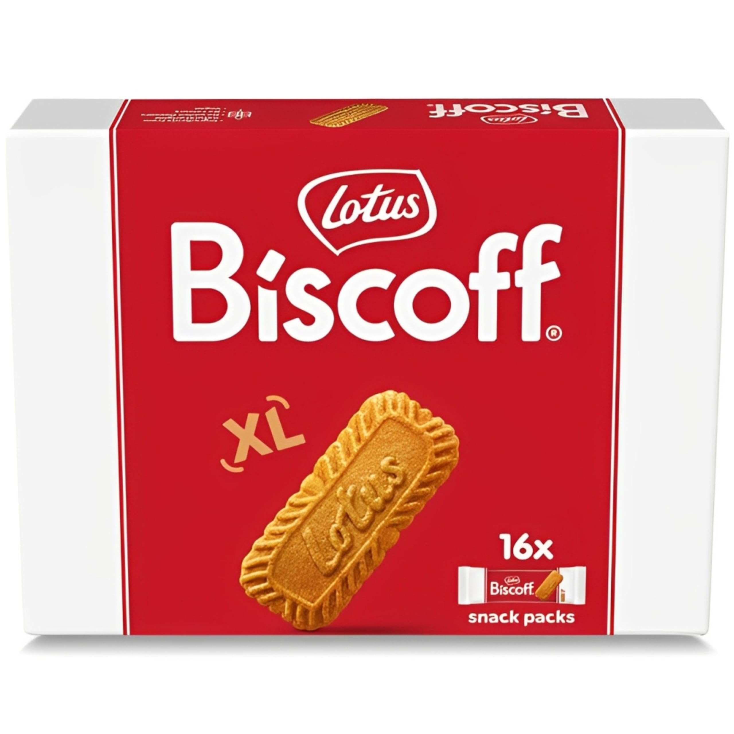 Lotus Biscoff Caramelized Biscuit Cookies XL (2pcs x 16) 400g – DiscountStore