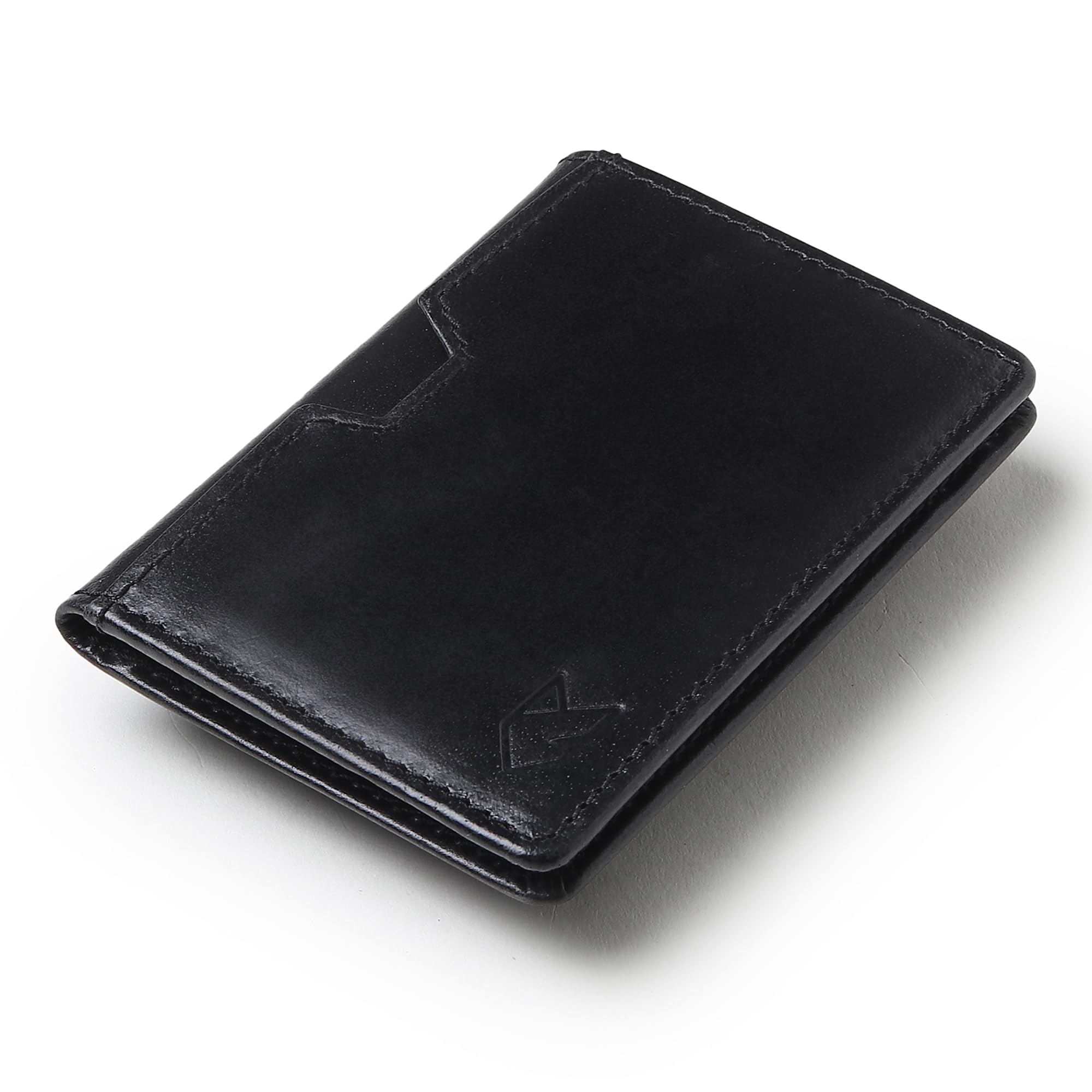 FOXHACKLE RFID Bifold Leather Wallet, Slim Minimalist Card Holder for ...