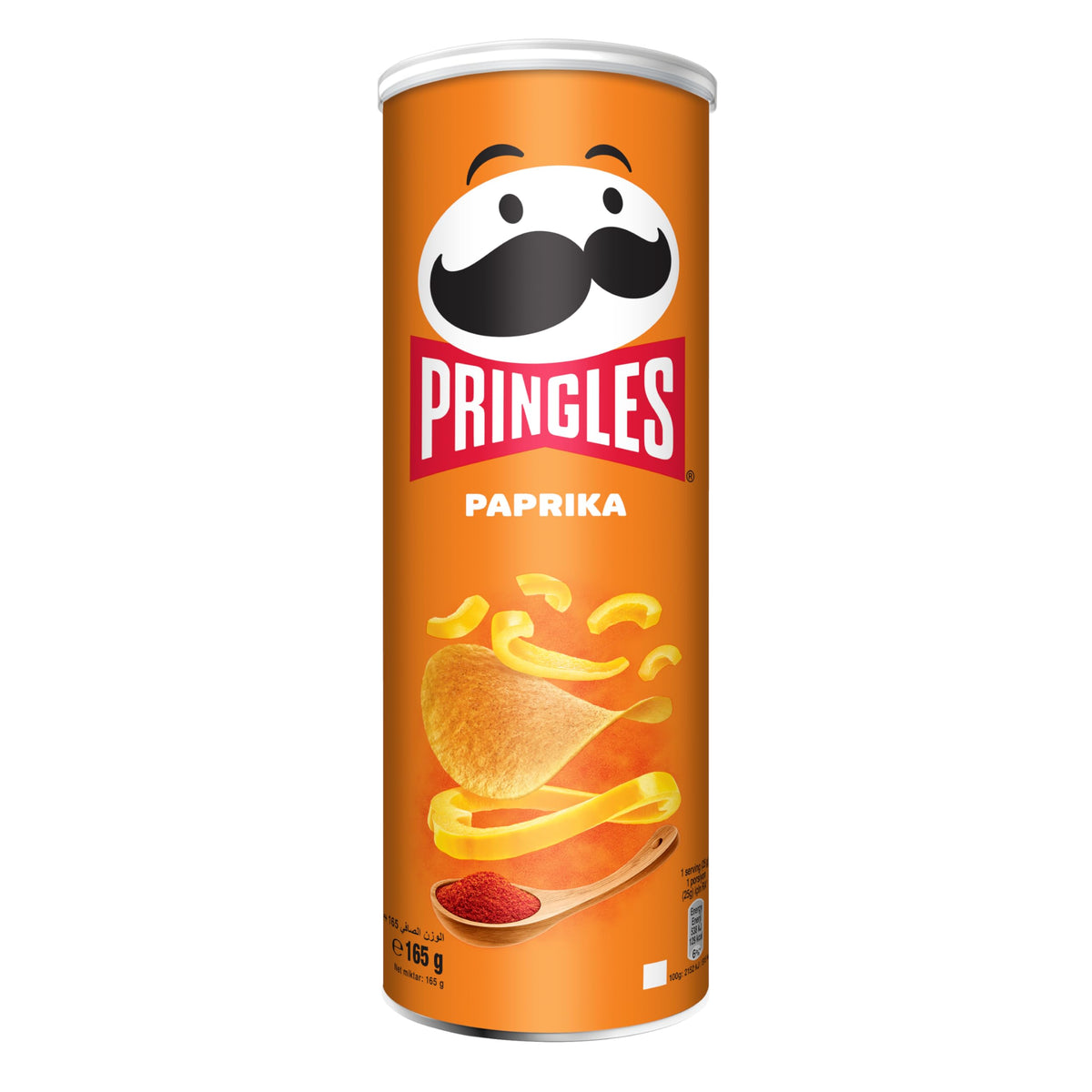 Pringles Paprika Potato Chips Crispy and flavourful Snack - 165g – DiscountStore