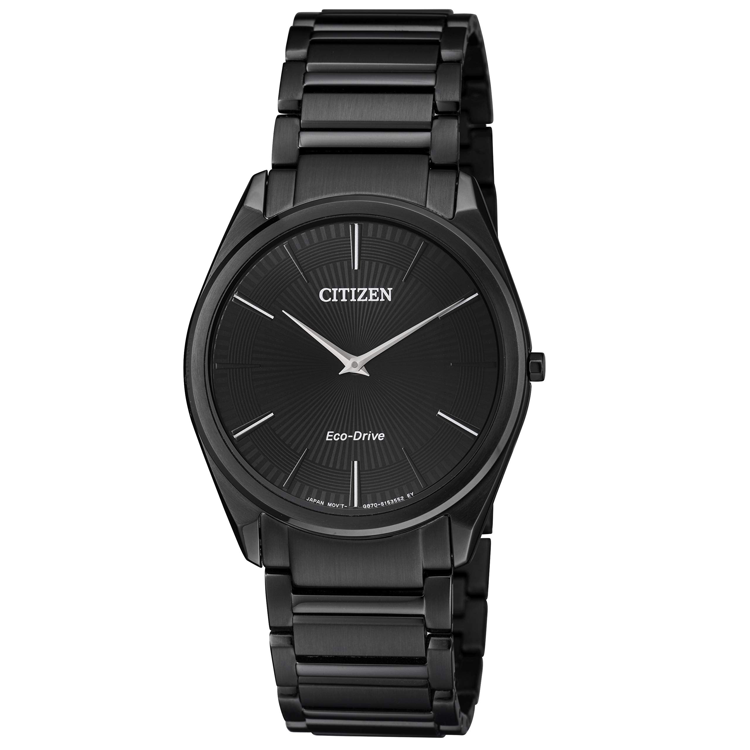 CITIZEN Mens Solar Powered Watch, Analog Display and Stainless Steel S ...