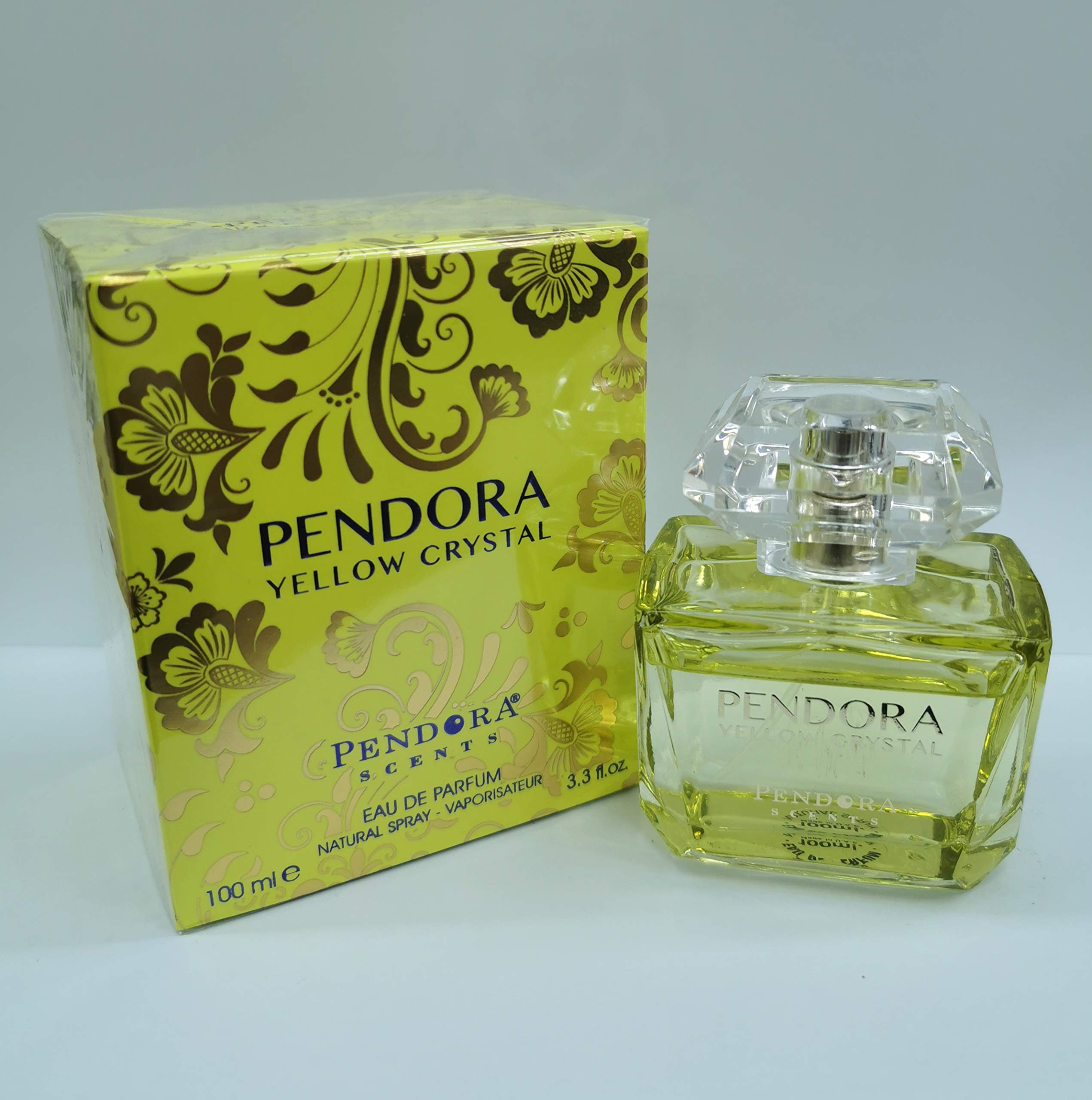 Pendora Yellow Crystal - by Pendora for Women - Eau De Parfum 100 ml ...