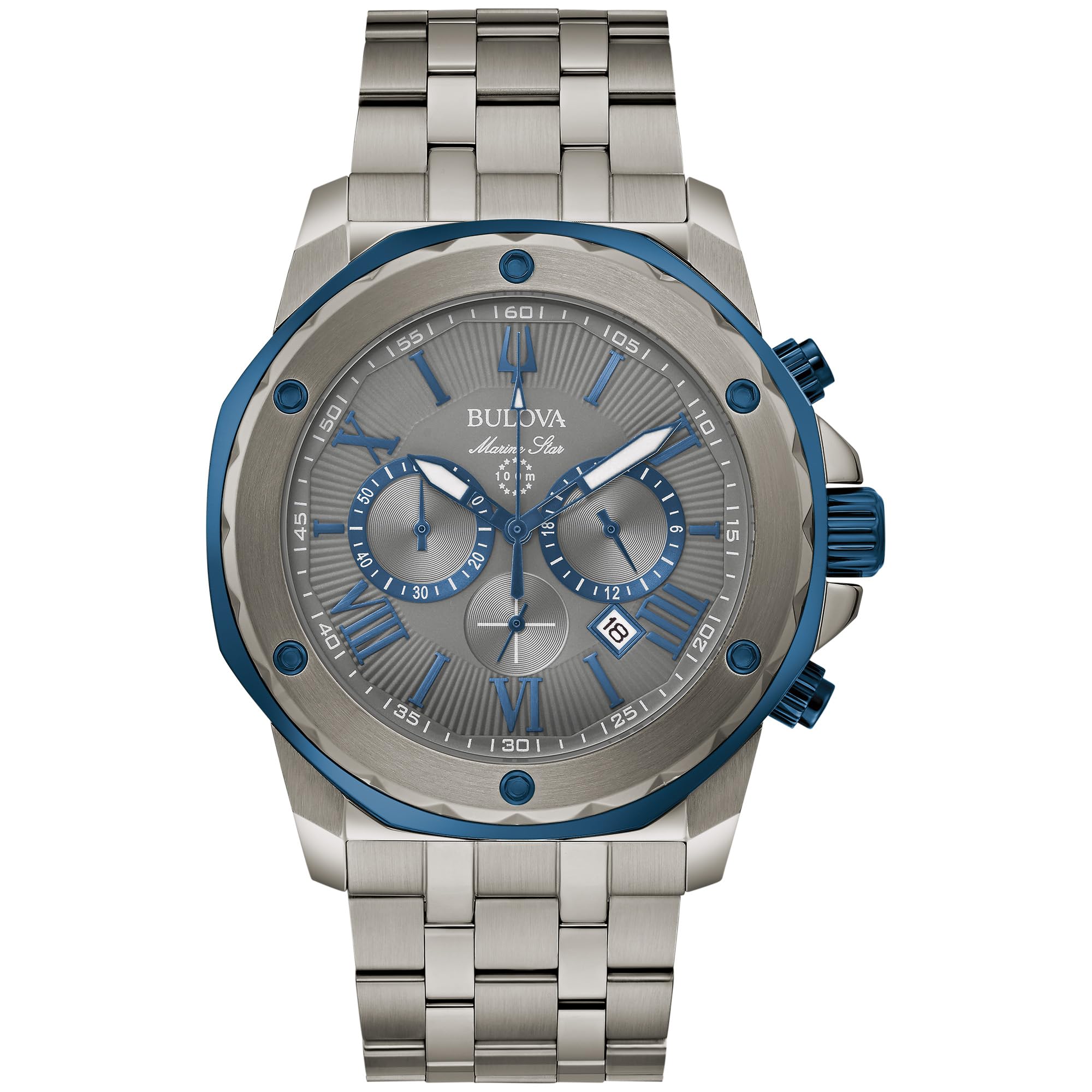 Bulova Men's Marine Star 'Series A' Chronograph Quartz Watch, Luminous ...