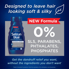 Selsun Blue ACTIV Hydration Anti-Dandruff Shampoo, Controls Dandruff a ...
