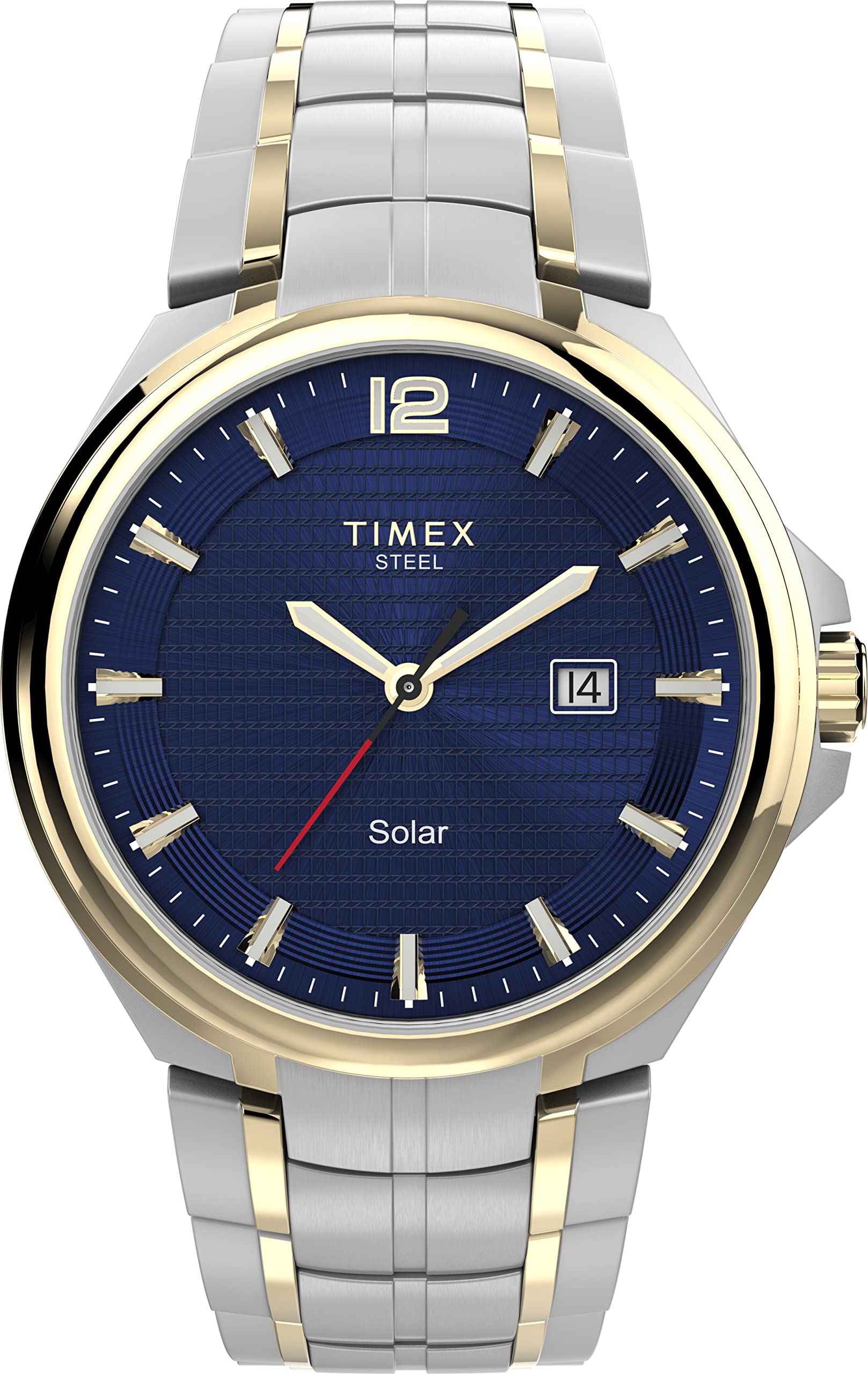 Timex Solar Men's 43mm Stainless Steel Watch TW2V39600 – DiscountStore