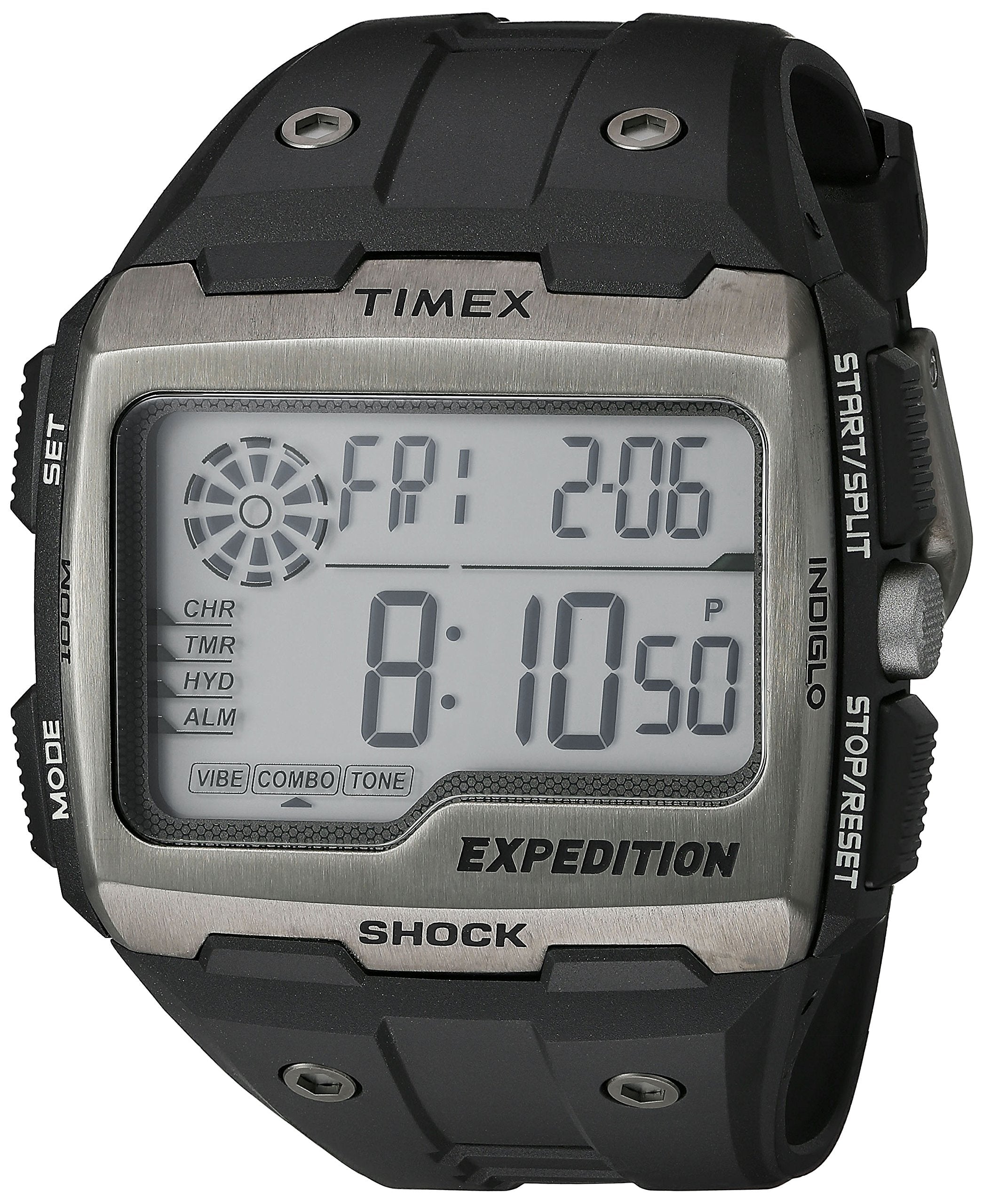 Timex Men's Expedition Grid Shock 50mm Watch - Black – DiscountStore