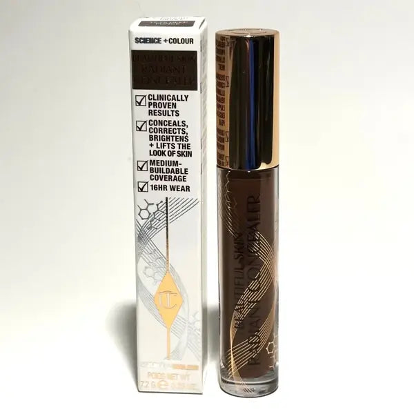 Charlotte Tilbury Beautiful Skin Radiant Concealer 17.75 Deep 7.2g/.25 ...