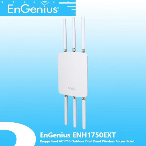 EnGenius ENH1750EXT Ruggedized AC1750 Outdoor Dual Band Wireless Acces ...